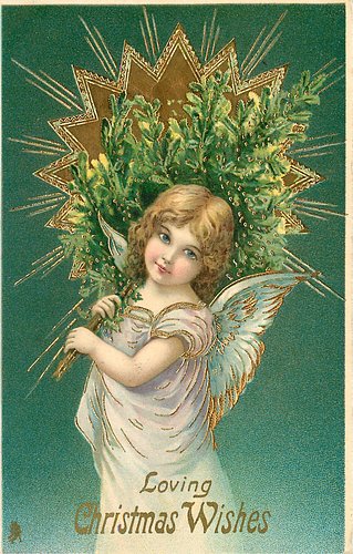 Set: CHRISTMAS, angels (8618) - TuckDB Postcards