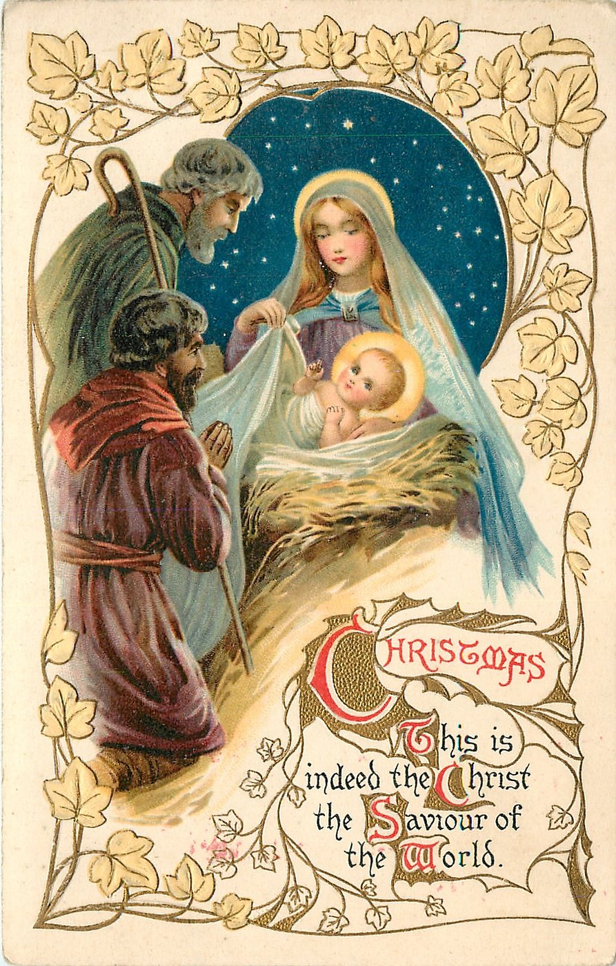 CHRISTMAS THIS IS INDEED THE CHRIST THE SAVIOUR OF THE WORLD two ...