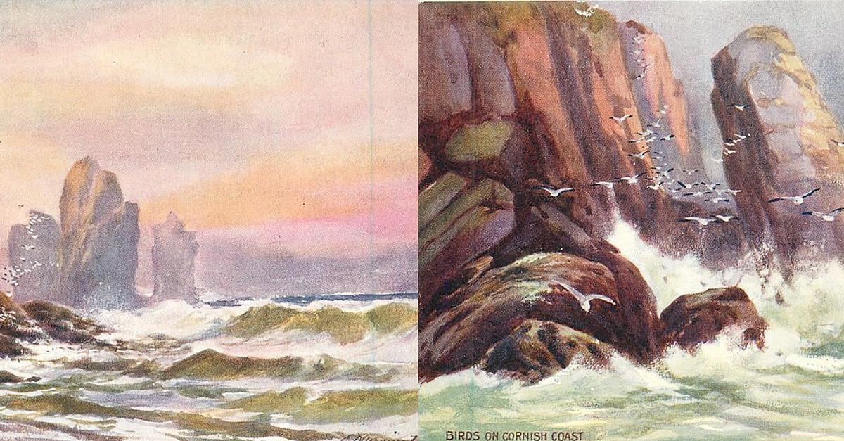 Set: THE HAUNTS OF THE SEAGULL - TuckDB Postcards