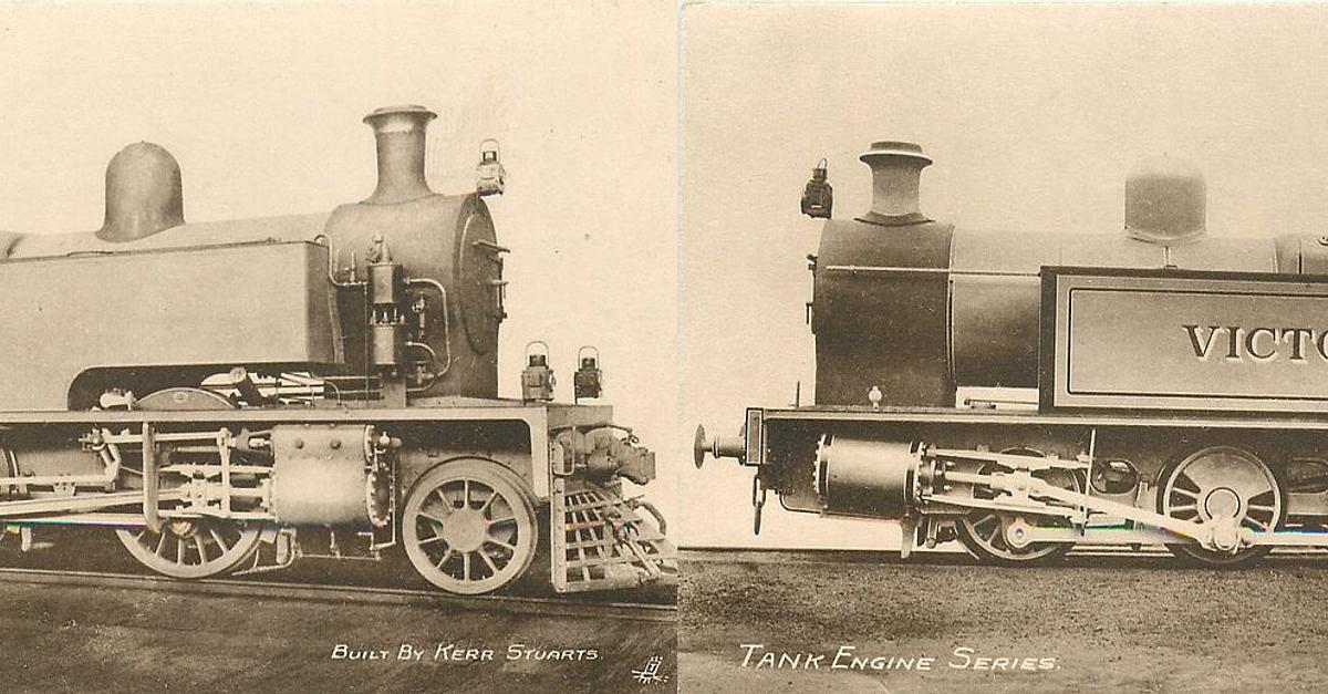 Set: FAMOUS TANK ENGINES - TuckDB Postcards