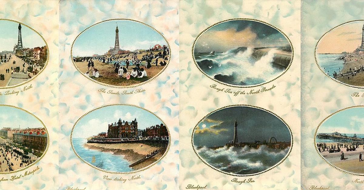 Set: BLACKPOOL (1000) - TuckDB Postcards