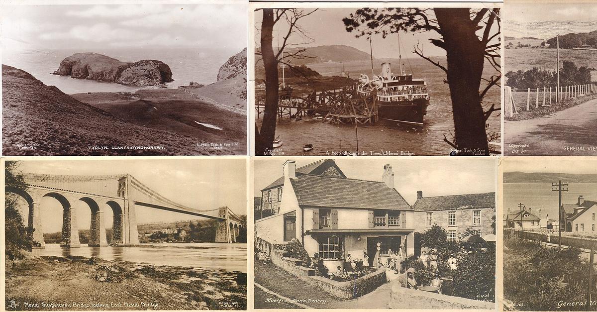 Place: Wales - Anglesey - TuckDB Postcards
