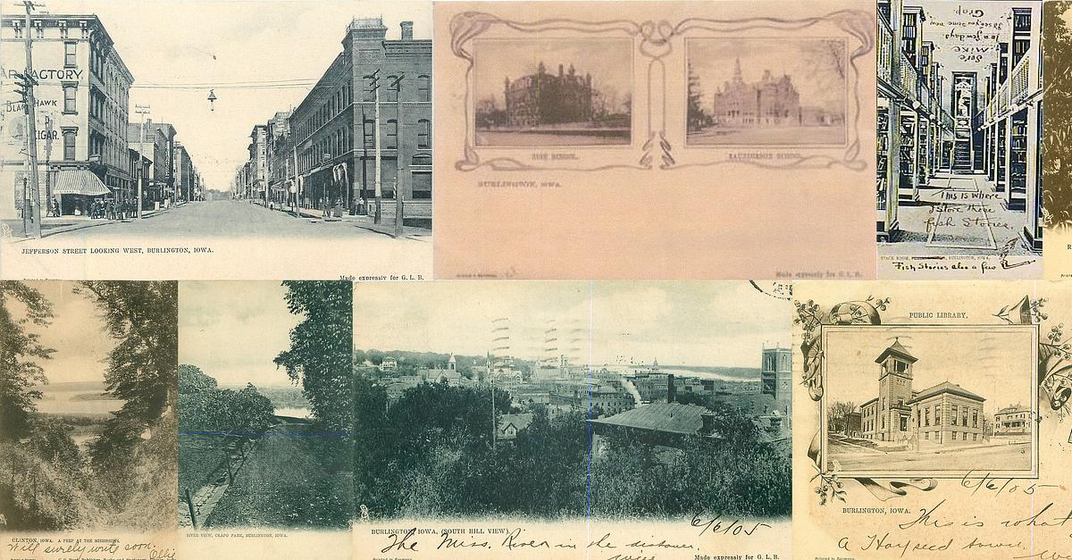 Place: United States of America - Iowa - TuckDB Postcards