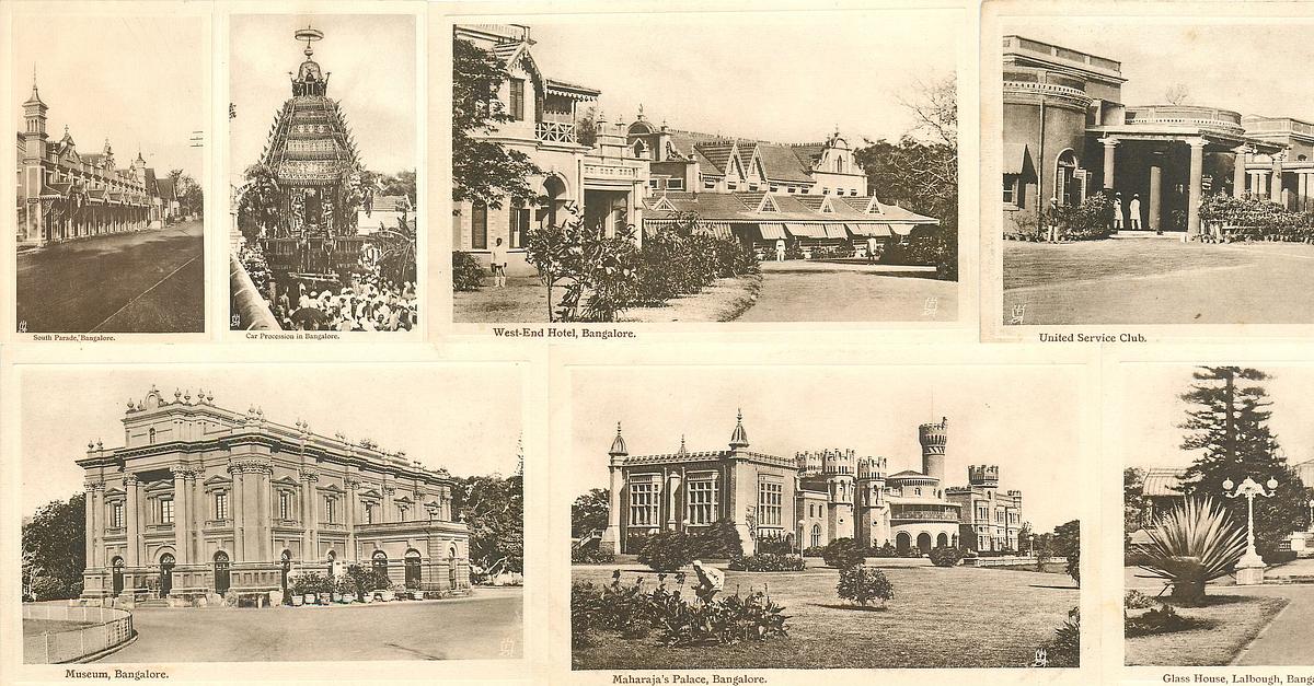 Set: BANGALORE - TuckDB Postcards