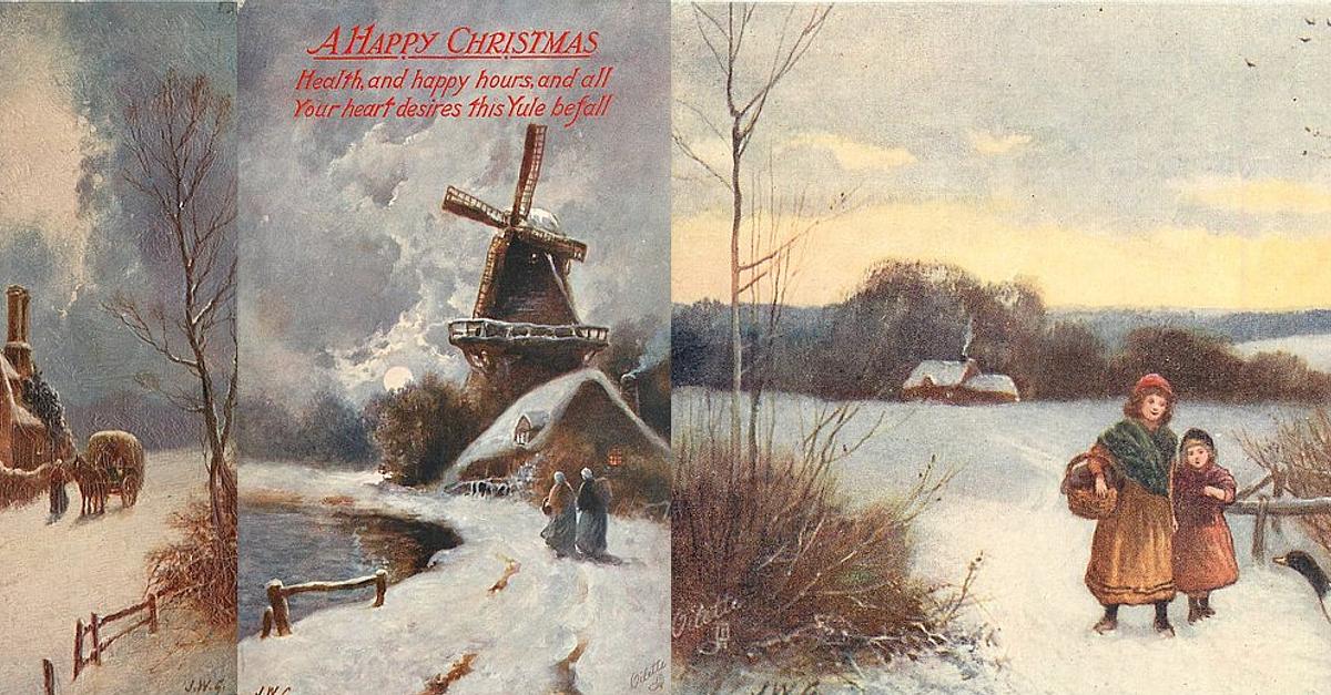 Set: THE COUNTRYSIDE - TuckDB Postcards