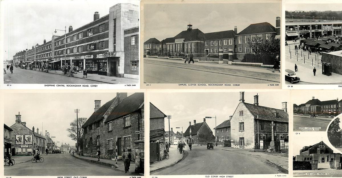 Set: CORBY, REAL PHOTOGRAPH - TuckDB Postcards