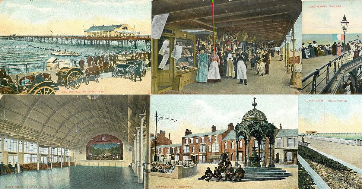 Set: CLEETHORPES, VIEW - TuckDB Postcards