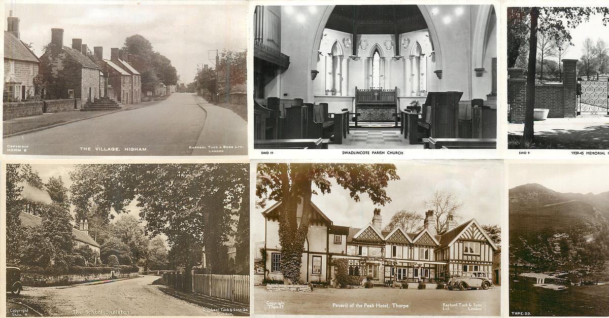 Place: England - Derbyshire - TuckDB Postcards