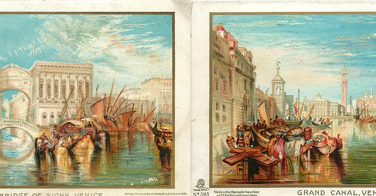 Set: CALENDAR, gallery pictures, Turner - TuckDB Postcards