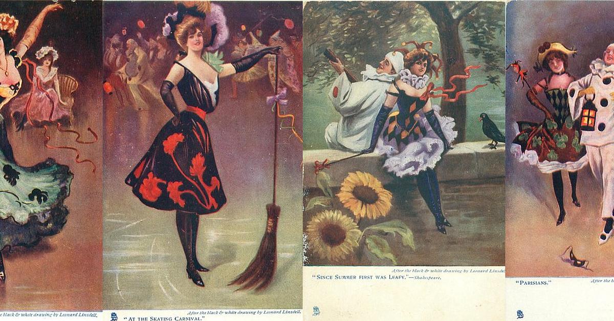 Set: THE CARNIVAL - TuckDB Postcards