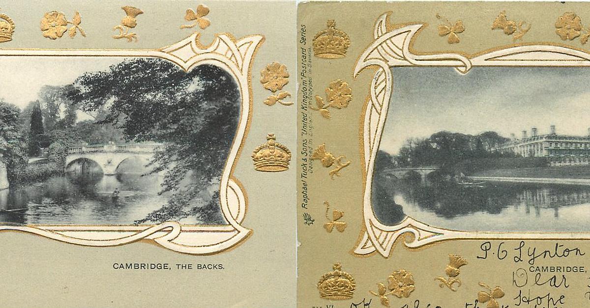 Set: CAMBRIDGE, UNITED KINGDOM - TuckDB Postcards