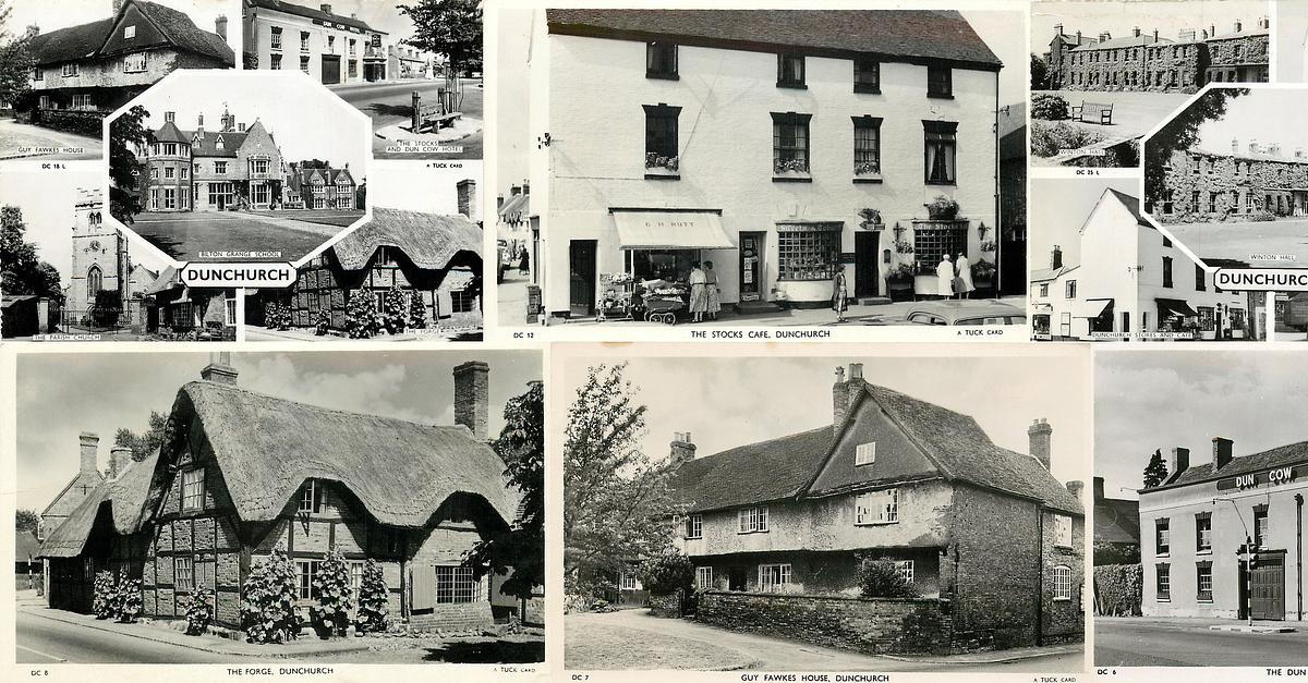 Set: DUNCHURCH, REAL PHOTOGRAPH - TuckDB Postcards
