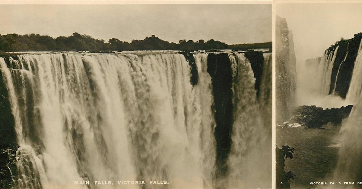 Set: VICTORIA FALLS - TuckDB Postcards