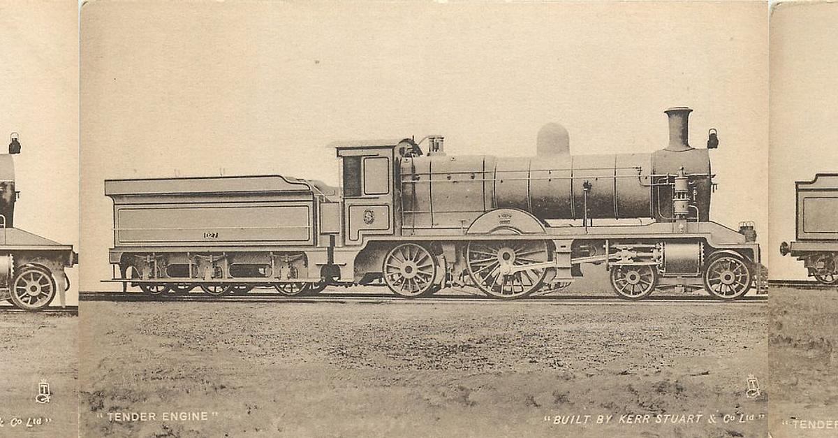 Set: FAMOUS TENDER ENGINES - TuckDB Postcards