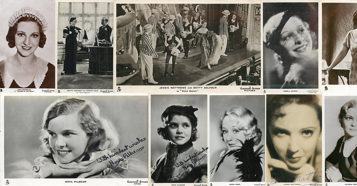 Set: A GAUMONT-BRITISH STAR, PICTURE, PLAYER or FILM (scenes from movie ...