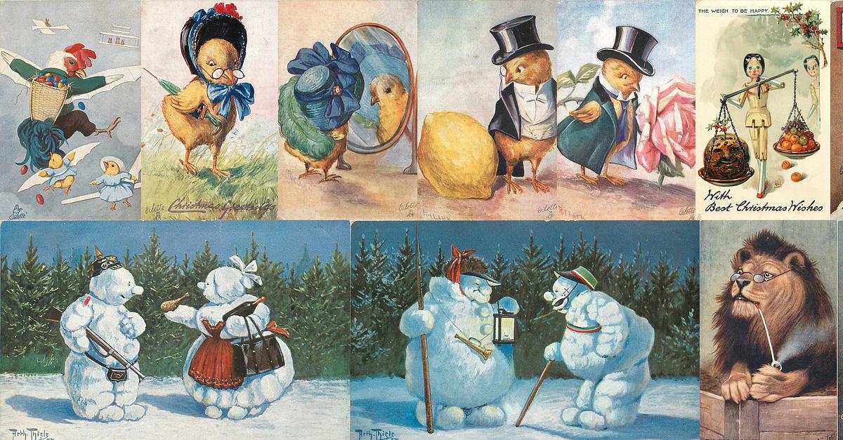 Tag: Anthropomorphic - TuckDB Postcards