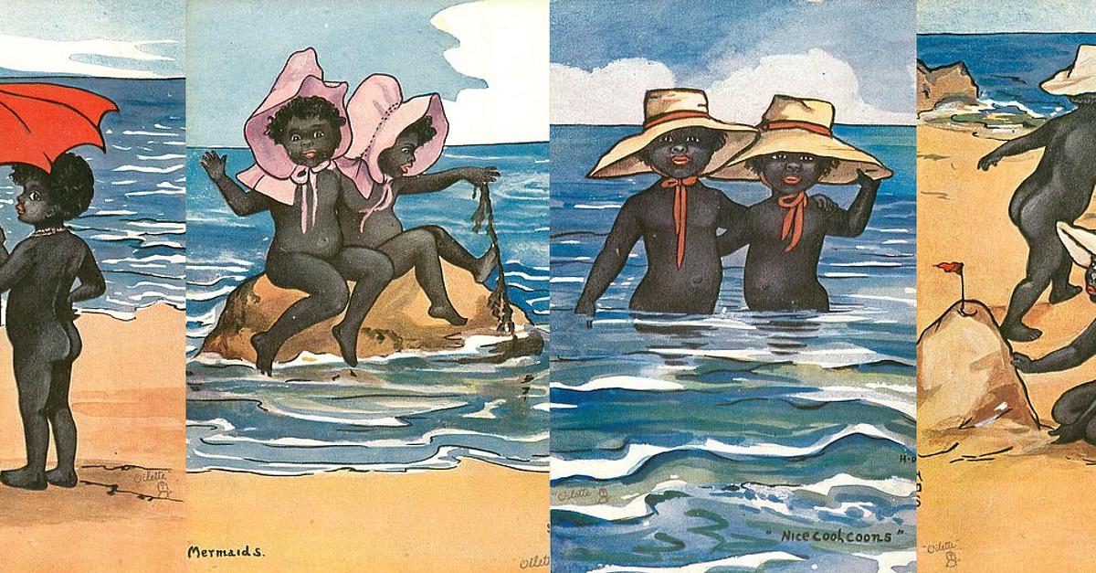 Set: HAPPY LITTLE COONS, SER. II. - TuckDB Postcards