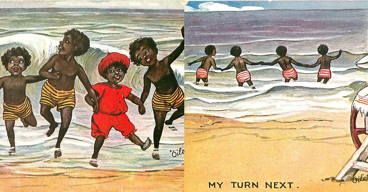 Set: HAPPY LITTLE COONS, SER. III. - TuckDB Postcards