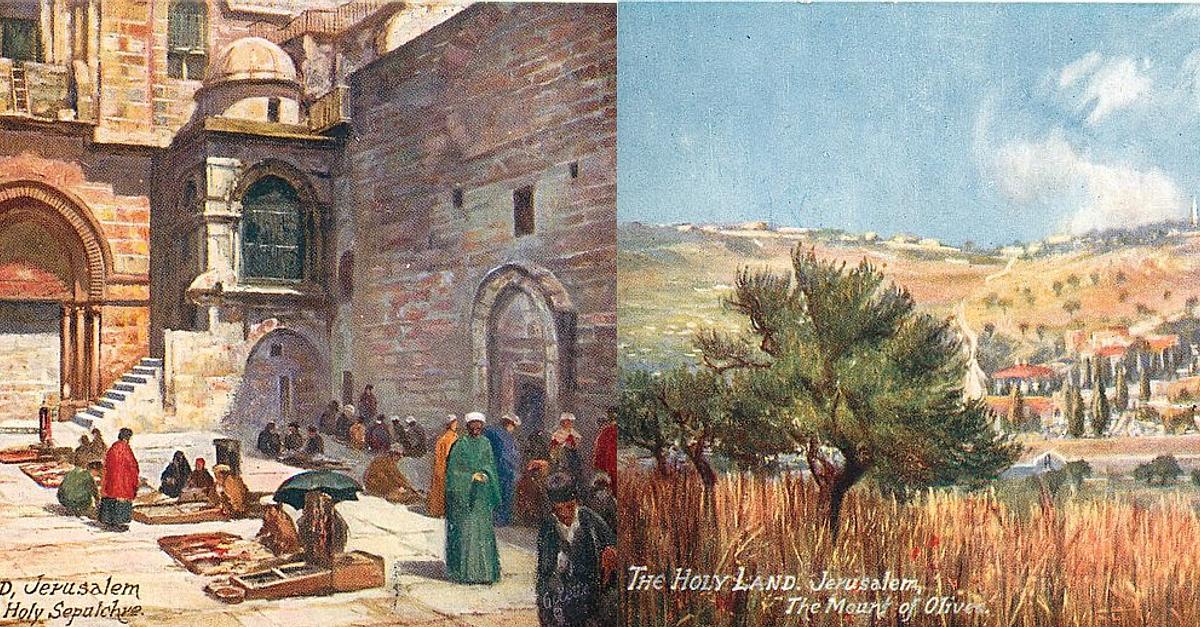 Set: THE HOLY LAND, SERIES VI, Palestine - TuckDB Postcards